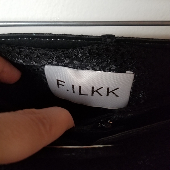 F.ILKK | Tops | Filkk Puff Sleeve Crop Top Set Black | Poshmark